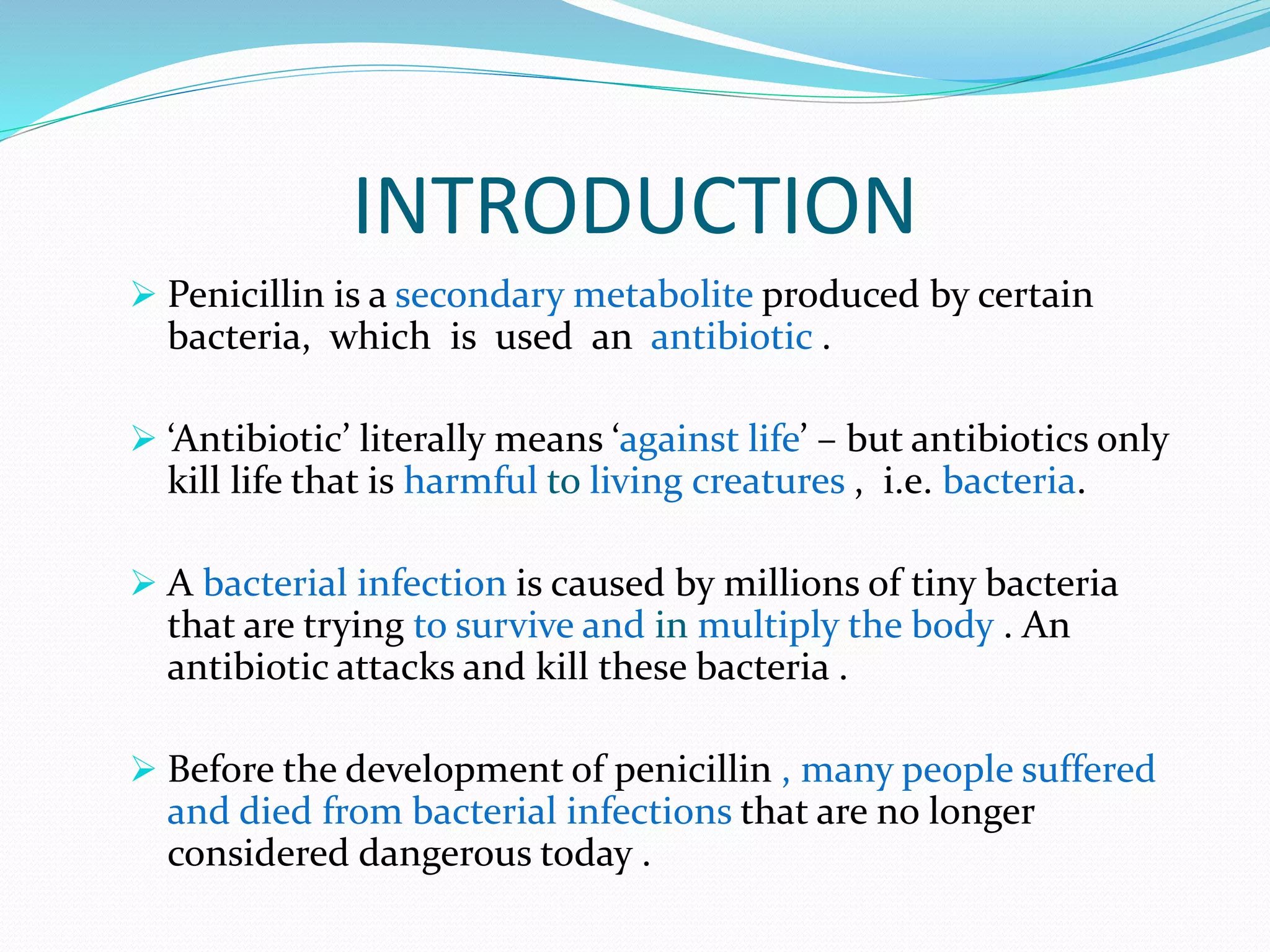 penicillin | PPTX