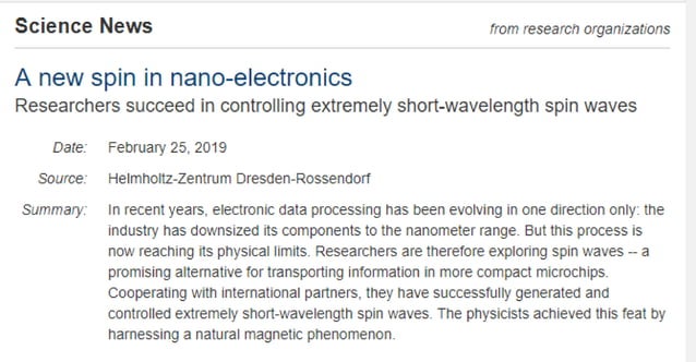 A new spin in nano-electronics | PPT