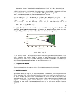 WIRELESS SENSOR NETWORK CLUSTERING USING PARTICLES SWARM OPTIMIZATION FOR REDUCING ENERGY ...
