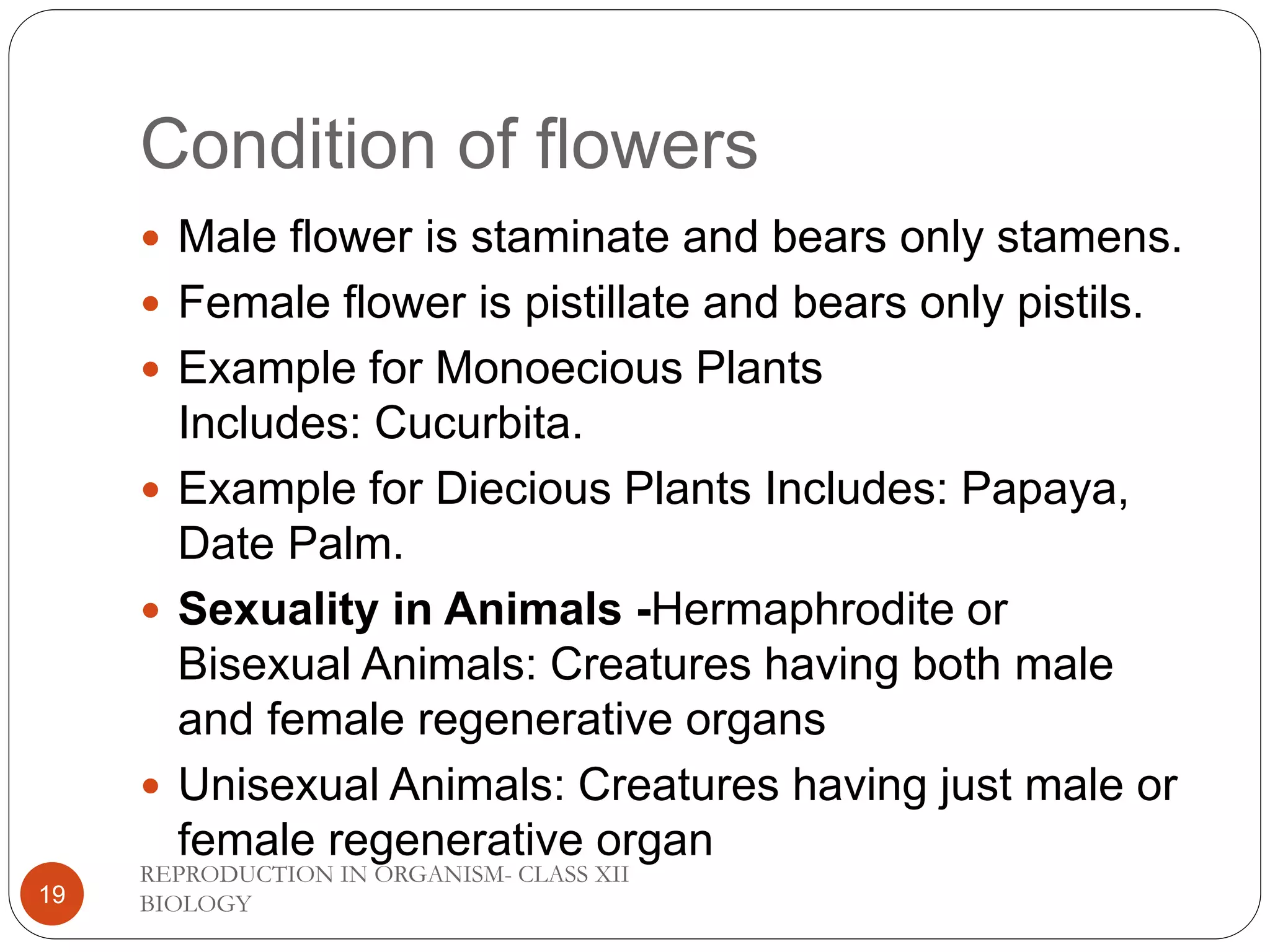 reproduction in organisms for class 12 in biology | PPT