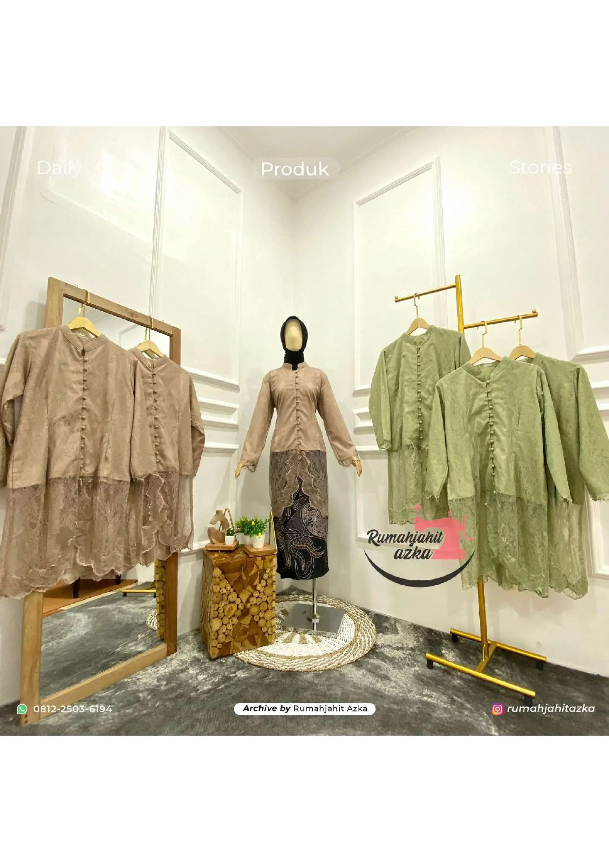 Jait Kebaya Custom by Rumah Jahit Azka | PDF