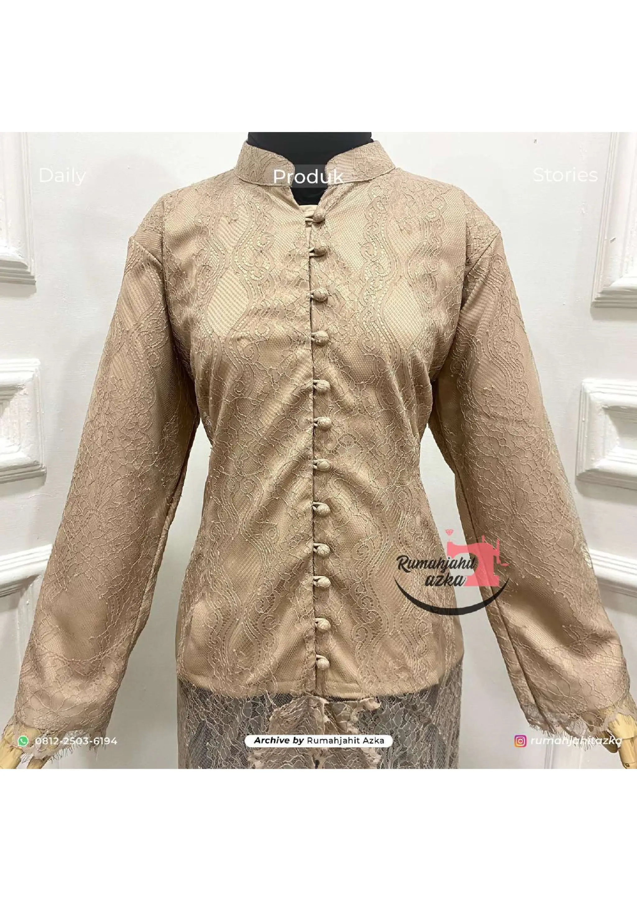 Jait Kebaya Custom by Rumah Jahit Azka | PDF