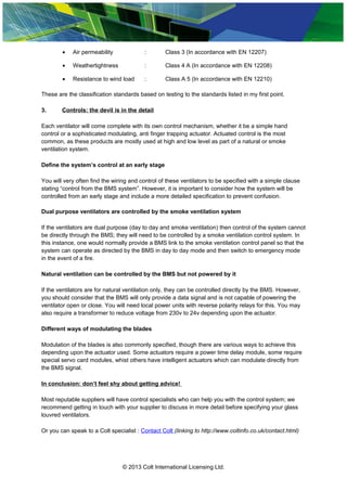 The top three considerations when specifying glass louvred ventilators ...