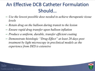DRUG ELUTING BALLOONS | PPTX