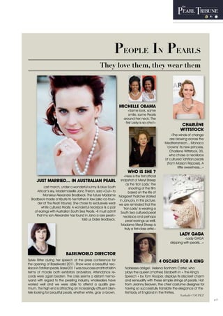 The Pearl Tribune (All you wanted to know about pearls... and more) | PDF