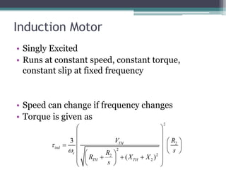 Speed Control of Induction Motor using Variable Frequency Drive | PPTX