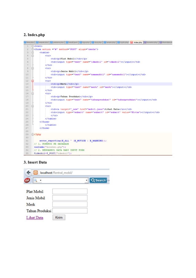 Laporan Pemrograman API | PDF