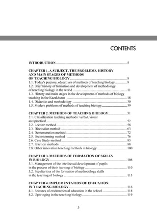 Methods Of Teaching Biology Educationalmethodical Manual | PDF