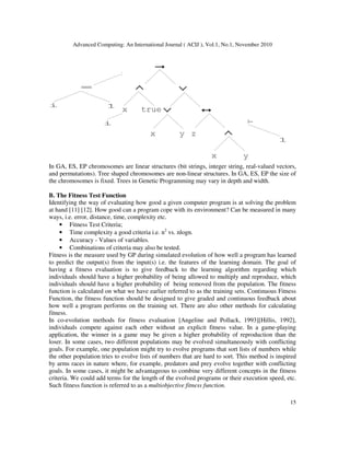 Genetic Algorithms and Programming - An Evolutionary Methodology | PDF