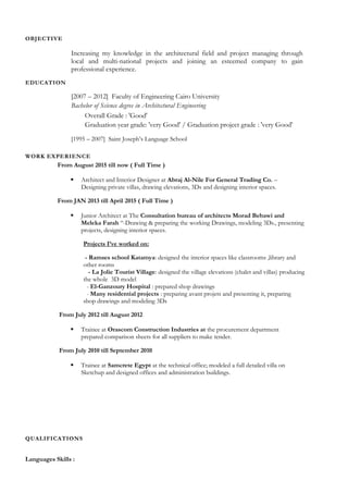 Mira - resume | PDF