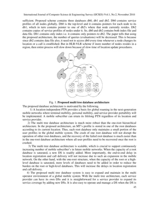MULTI TREE DATA BASE ARCHITECTURE FOR LOCATION TRACKING IN NEXT GENERATION MOBILE NETWORK | PDF