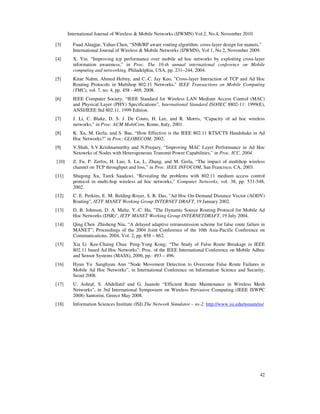 Adapting Mac 802.11 For Performance Optmization Of Manet Using Cross Layer Interaction | PDF