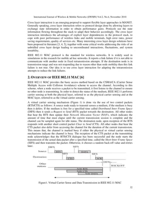 Adapting Mac 802.11 For Performance Optmization Of Manet Using Cross Layer Interaction | PDF
