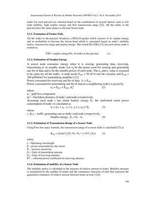 Energy Efficient Clustering and Routing in Mobile Wireless Sensor Network | PDF | Internet of ...