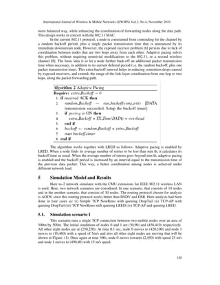 Performance Evaluation of TCP with Adaptive Pacing and LRED in Multihop Wireless Networks | PDF ...
