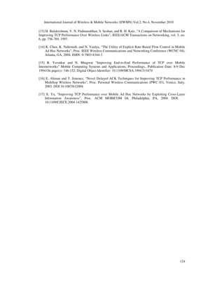 Performance Evaluation of TCP with Adaptive Pacing and LRED in Multihop Wireless Networks | PDF ...