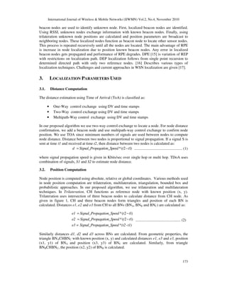 Horizontal and Vertical Zone Based Location Techniques for Wireless Sensor Networks | PDF