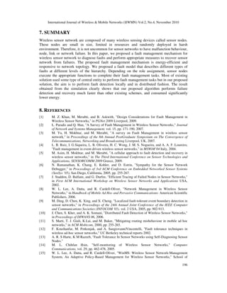 A self-managing fault management mechanism for wireless sensor networks | PDF | Internet of ...