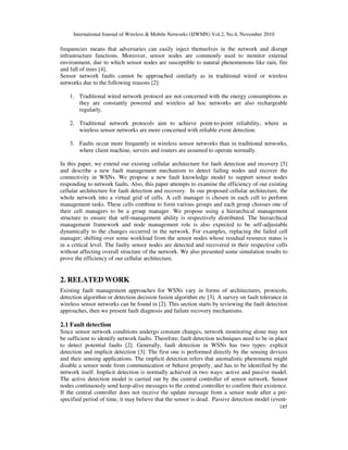 A self-managing fault management mechanism for wireless sensor networks | PDF | Internet of ...
