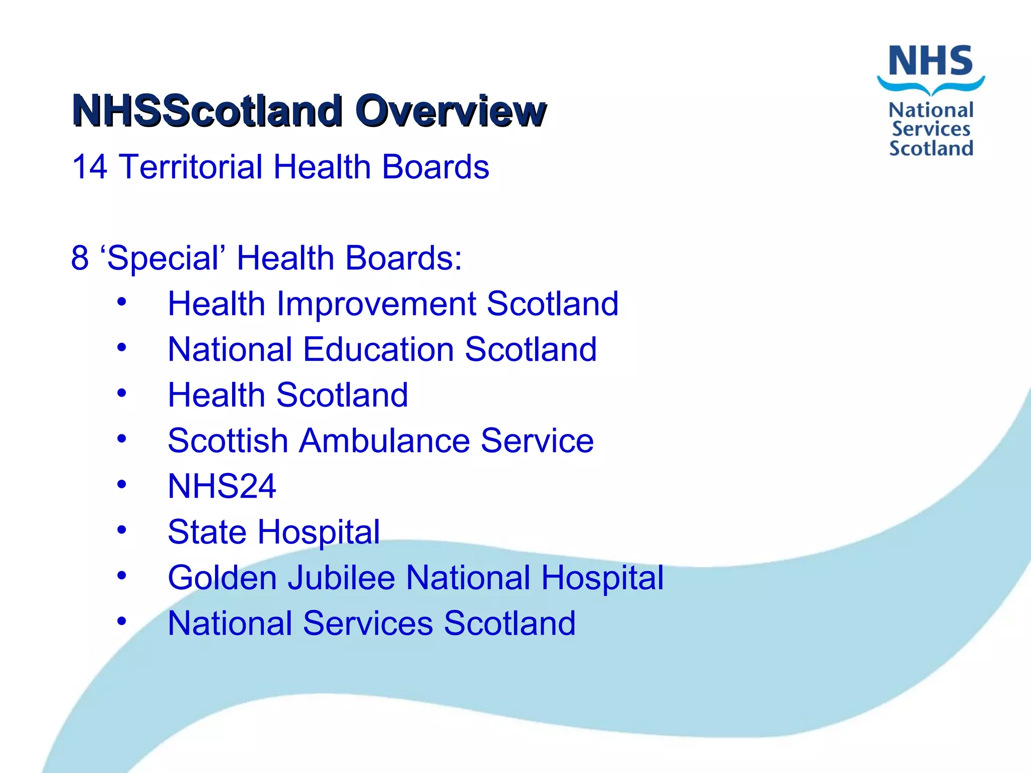 National Services Scotland Business Intelligence | PPT