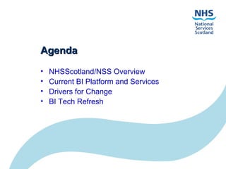 National Services Scotland Business Intelligence | PPT