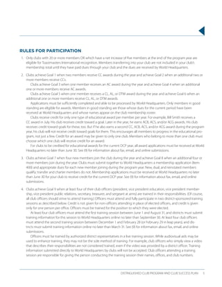 Distinguished Club Program & Club Success Plan | PDF