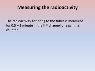 RIA (Radioimmunoassay) | PPTX