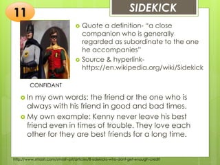 Types of Character in Literature | PPTX