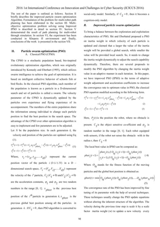 Improved Particle Swarm Optimization | PDF