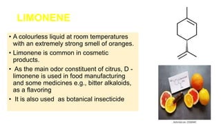 Terpenoids: types, biosynthesis and functions. | PPTX