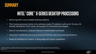 Intel Core X-seires processors | PDF | Operating Systems | Computer ...