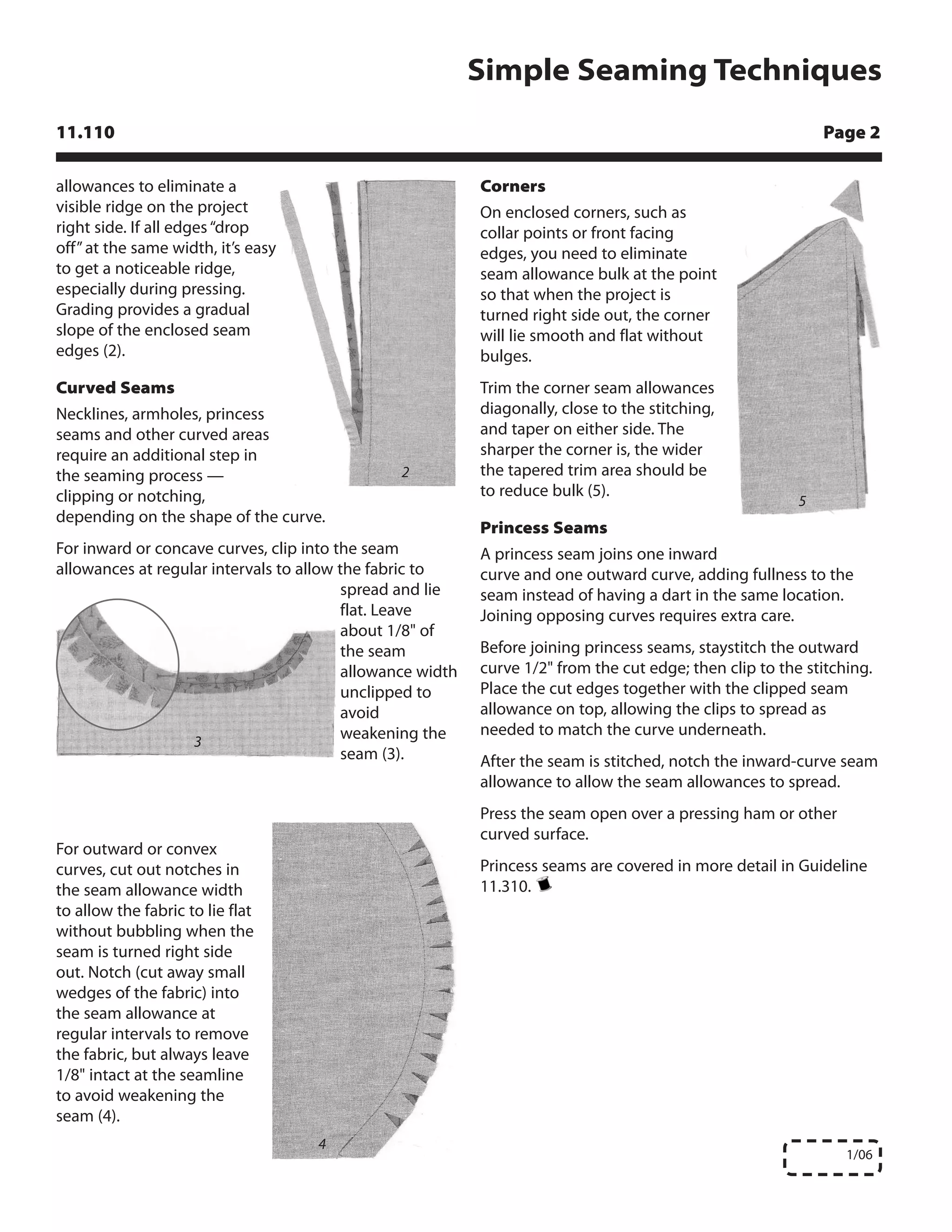 11 110 simple_seaming_techniques | PDF