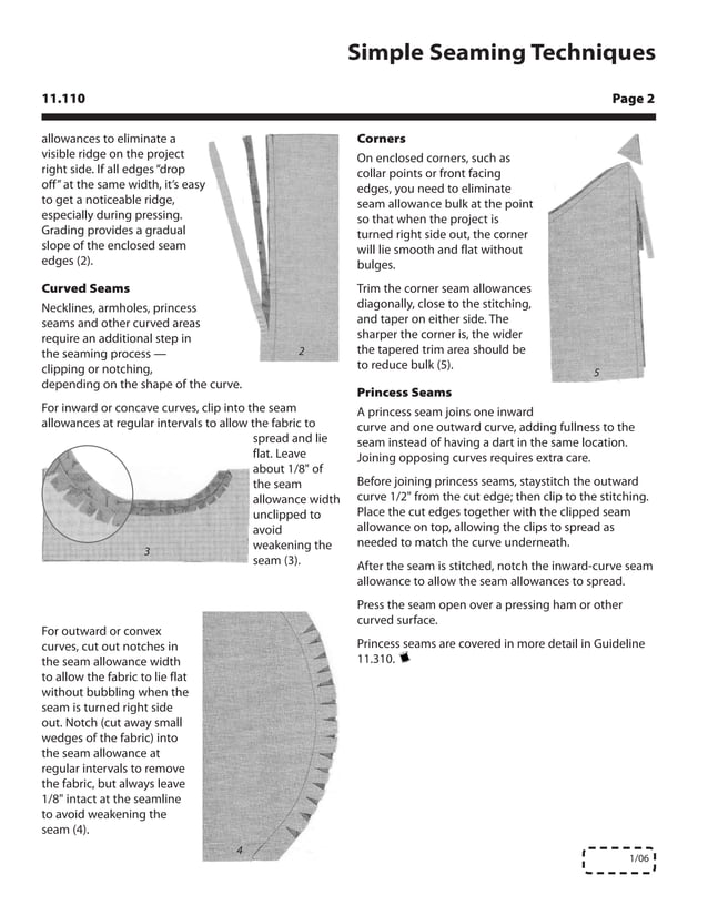 11 110 simple_seaming_techniques | PDF