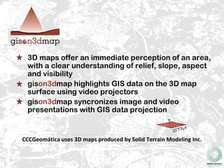 gison3dmap - A unique geographic communication tool | PPT