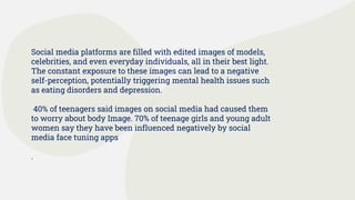 The impact of social media on body image | PPTX