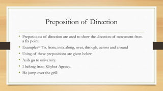 Preposition by jalal | PPT