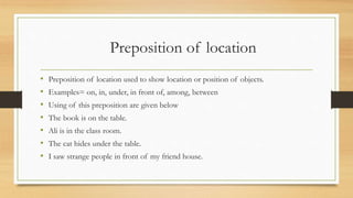 Preposition by jalal | PPT