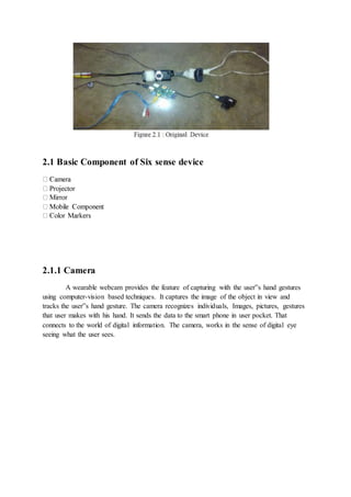 Six Sense Technology | DOCX