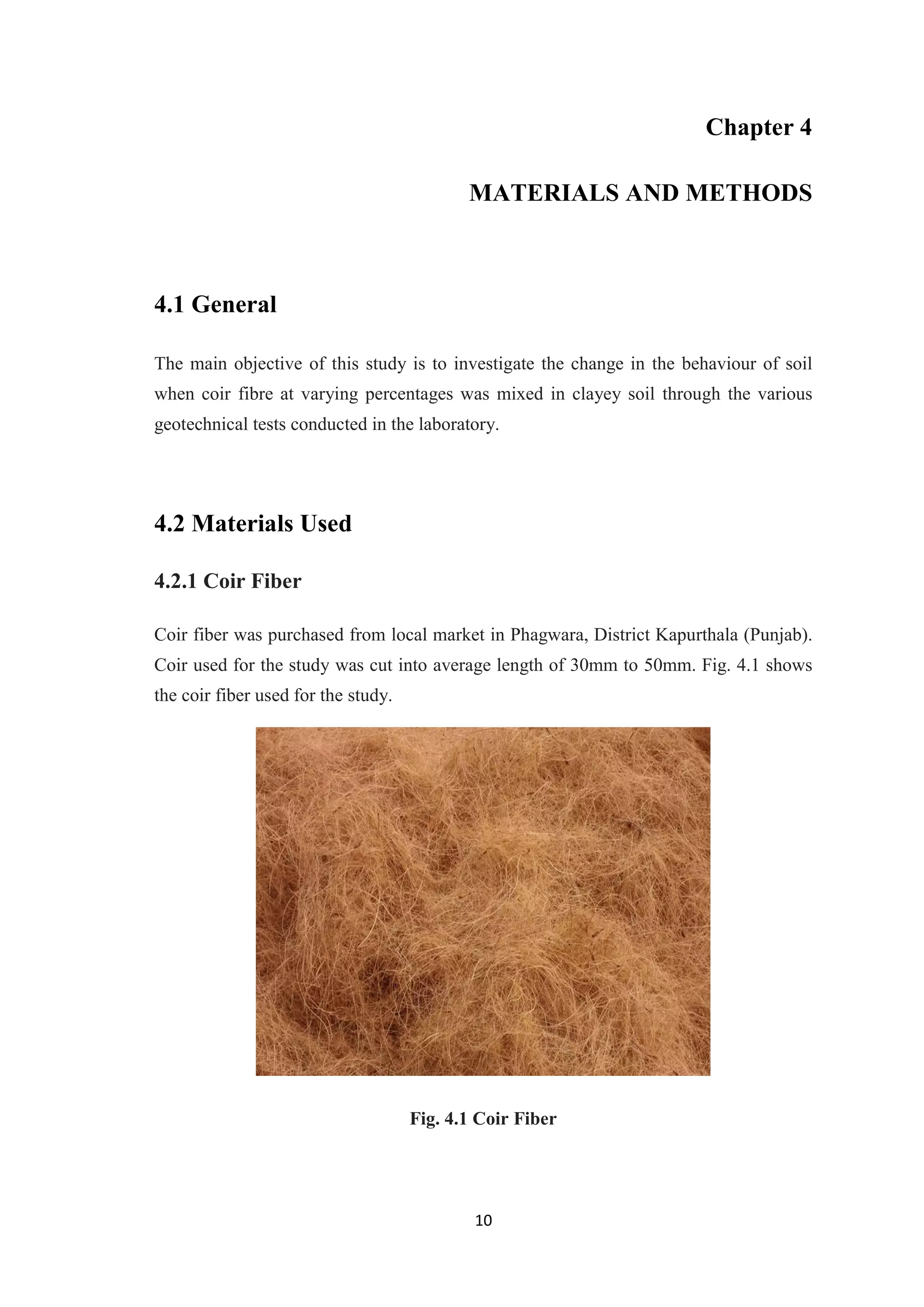 Soil stablization using coir | PDF