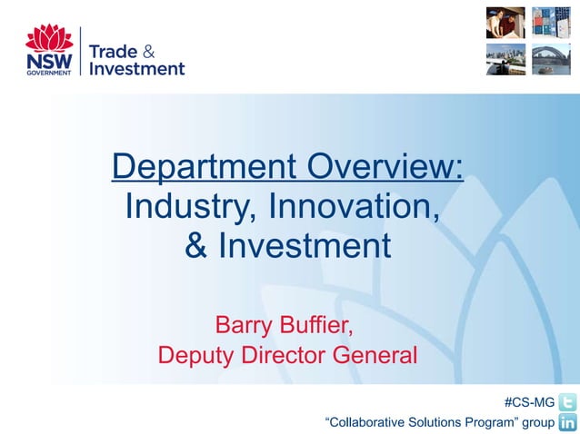 03. Dept Overview: Industry Innovation & Investment | PPT