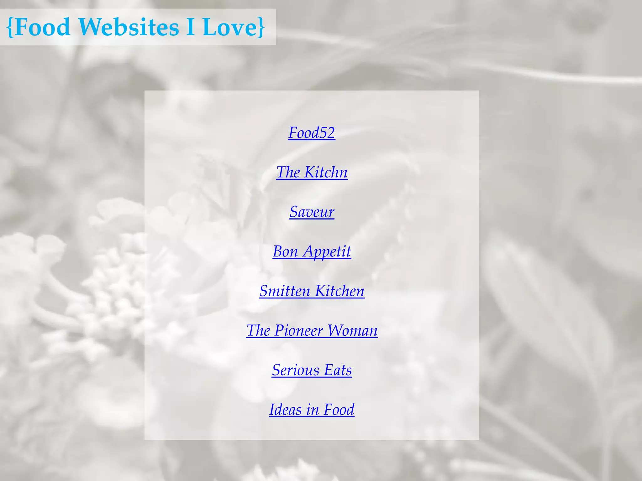 The New Nigerian Kitchen | PPTX