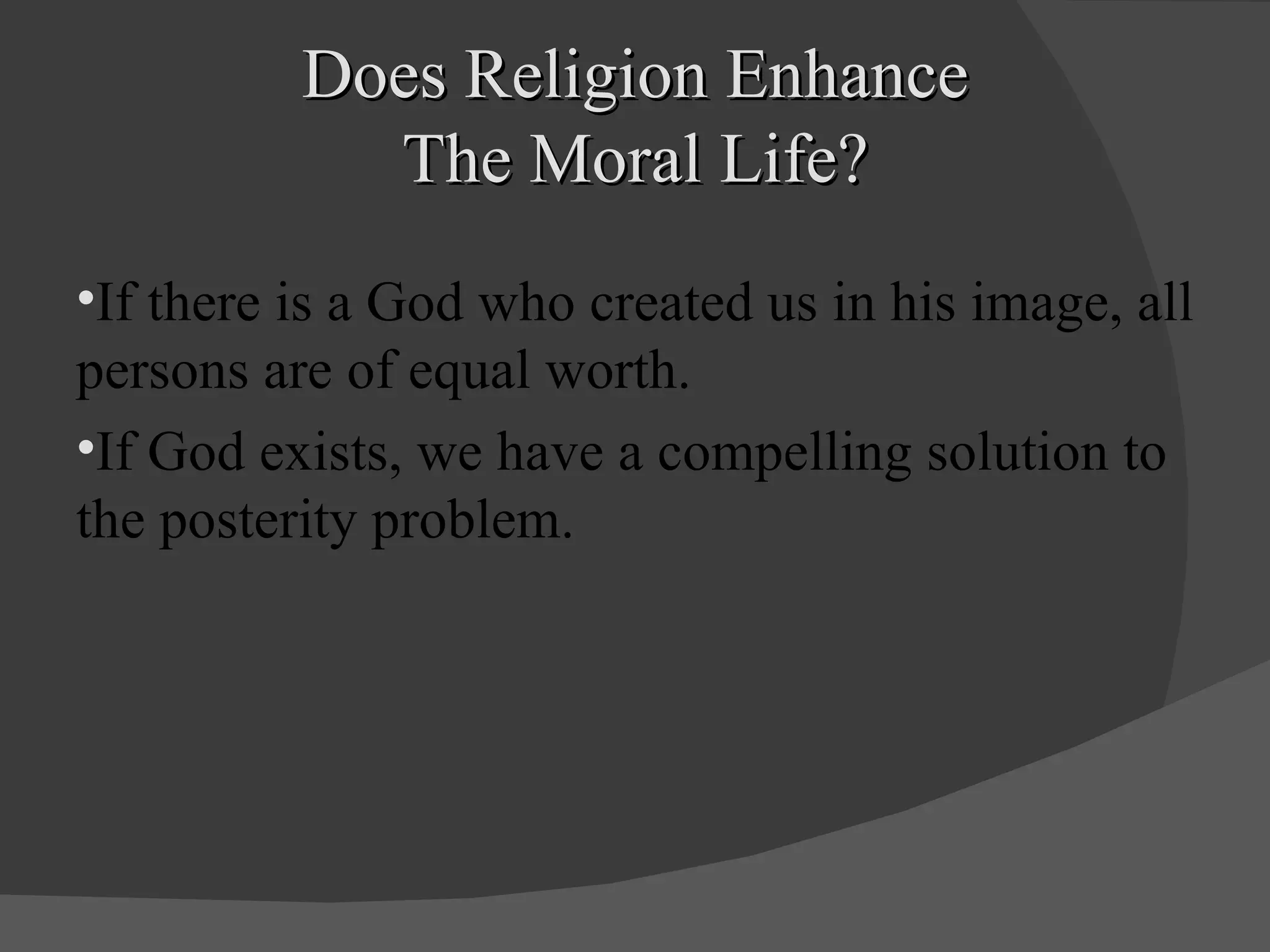 Religion and Ethics | PPT