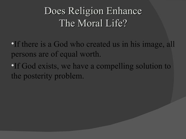 Religion and Ethics | PPT | Religion & Spirituality