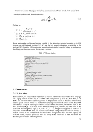 AN OPEN JACKSON NETWORK MODEL FOR HETEROGENEOUS INFRASTRUCTURE AS A ...