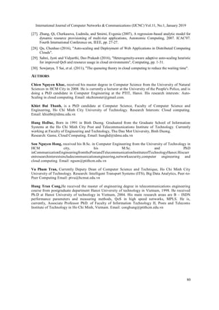 AN OPEN JACKSON NETWORK MODEL FOR HETEROGENEOUS INFRASTRUCTURE AS A ...