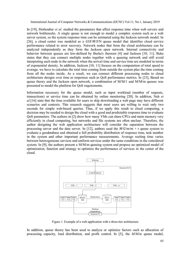 AN OPEN JACKSON NETWORK MODEL FOR HETEROGENEOUS INFRASTRUCTURE AS A SERVICE ON CLOUD COMPUTING | PDF