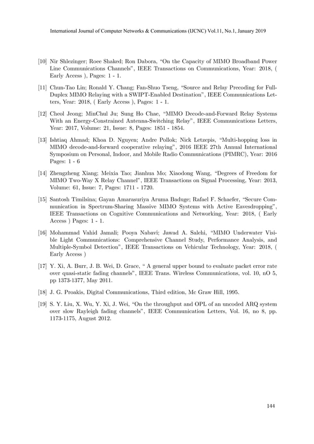 Optimization Of Packet Length For Mimo Systems Pdf