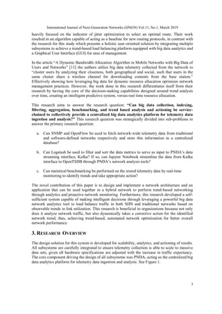 Trend-Based Networking Driven by Big Data Telemetry for Sdn and Traditional Networks | PDF