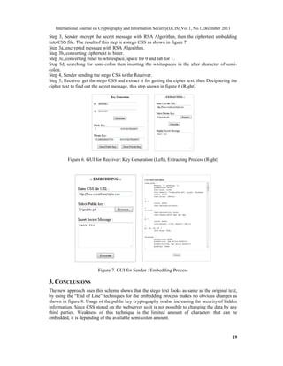 Information Hiding in CSS: A Secure Scheme Text-Steganography Using Public Key Cryptosystem ...