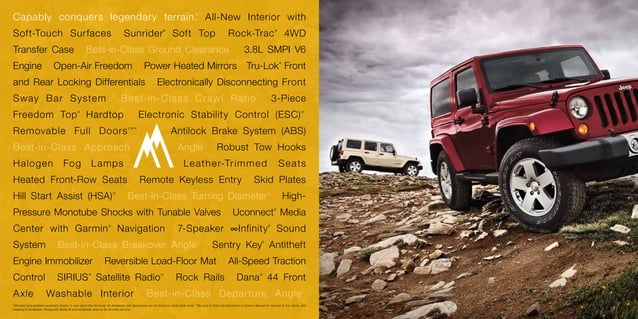 2011 Jeep Wrangler brochure | PDF